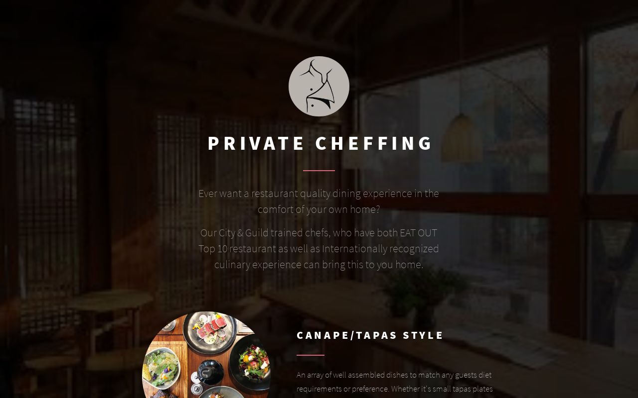 Private cheffing